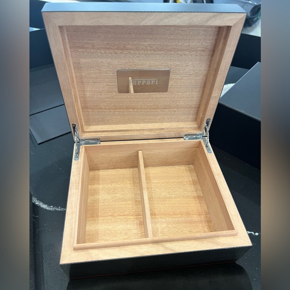 Ferrari | Storage & Organization | Ferrari Carbon Fiber Cherry Wood ...